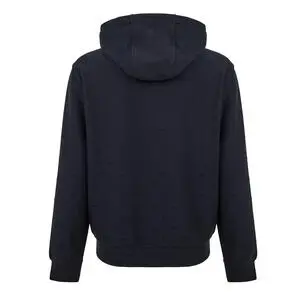 Emporio Armani Zip-up Hoodie With Monogram Detail