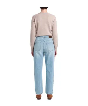 Brunello Cucinelli Mid- Denim Tapered Pants