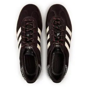ADIDAS ORIGINALS By Wales Bonner Gazelle Pony Hair Sneakers