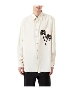 Emporio Armani Cream Longsleeve Shirt