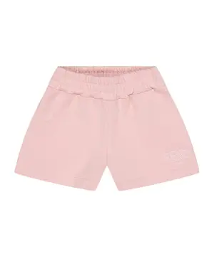 Fendi Cotton Logo Decorated Shorts