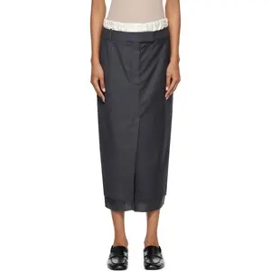 RÓHE Wool Pencil Skirt