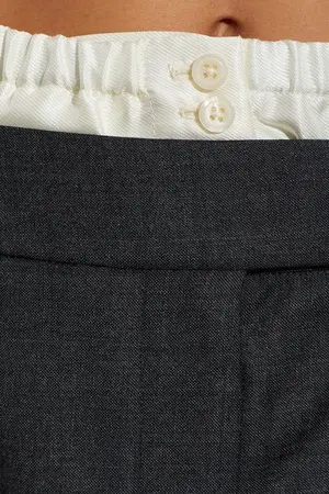 RÓHE Wool Pencil Skirt