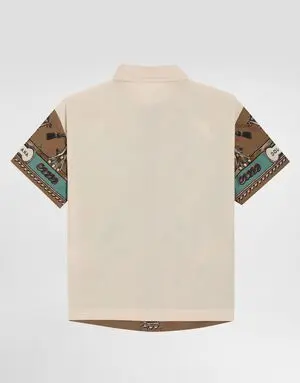 Dolce & Gabbana Printed Short Sleeve Shirt