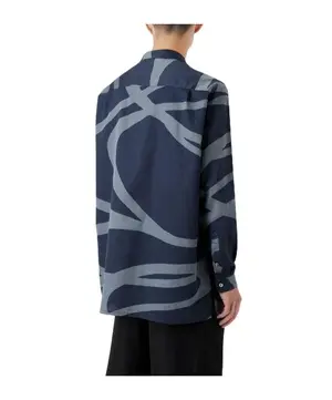 Emporio Armani Print Long Sleeve Shirt