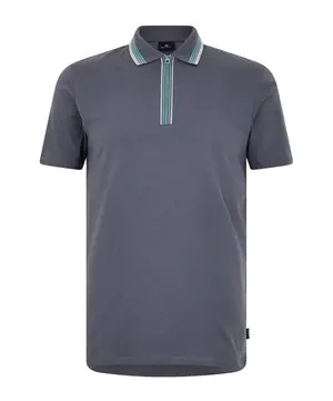 Paul Smith Zipped Short-sleeve Polo Shirt