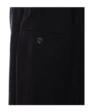 UMA WANG Jacquard Paisley Patterned Wide-leg Trousers