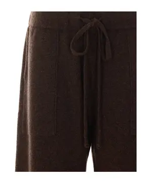 UMA WANG Drawstring Knit Casual Pants