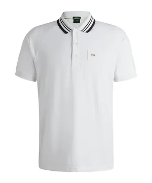 Hugo Boss Casual Shortsleeve Top - White