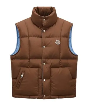 Moncler Quilted Sleeveless Down Vest