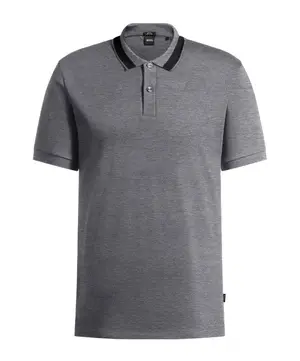 Hugo Boss Classic And Versatile Shortsleeve Top - Gray