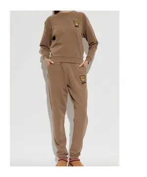 Moschino Underbear Long Sleeve Sweatshirt - Brown