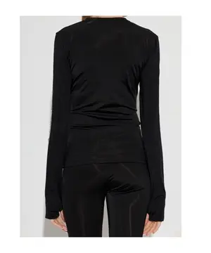 Moschino Long Sleeve Zip-up Sweatshirt