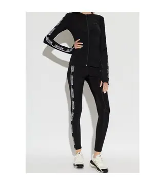 Moschino Long Sleeve Zip-up Sweatshirt