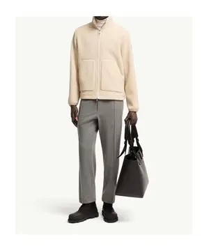 Moncler Fleece Zip-up Sweatshirt