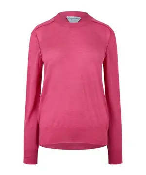 Bottega Veneta Simple Knitted Sweater - Pink