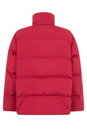 Moncler Vivantesse Short Down Jacket - Red