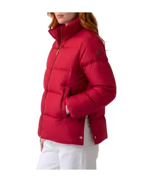 Moncler Vivantesse Short Down Jacket - Red