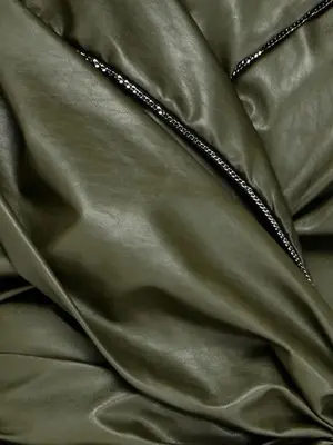 DIESEL® Draped Wrap-effect Jacket