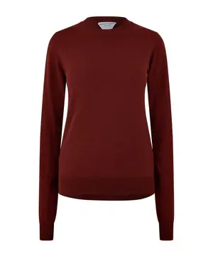 Bottega Veneta Simple Knitted Sweater - Brown