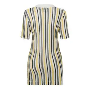 Bottega Veneta Striped Knit Polo Dress