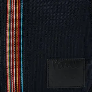 Paul Smith Navy Fabric Camerastyle Crossbody Bag