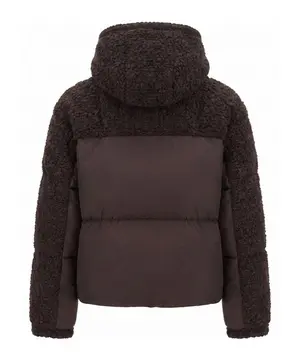 Moncler Cristallin Hooded Down Jacket - Black