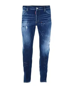 Dsquared2 Darkblue Slimfit Jeans - Blue