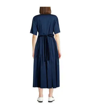 Max Mara Bodycon Solid-color Wrap Dress