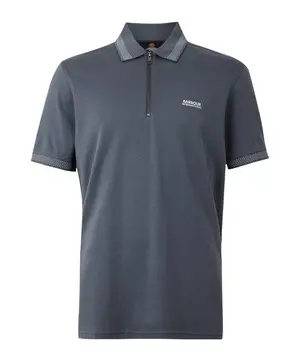 Barbour Solid Color Polo Shirt