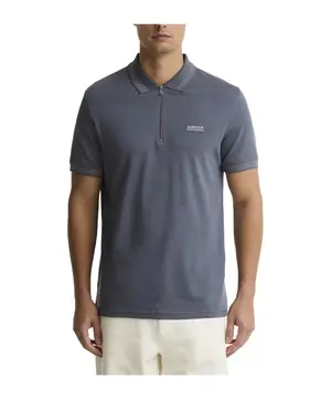 Barbour Solid Color Polo Shirt