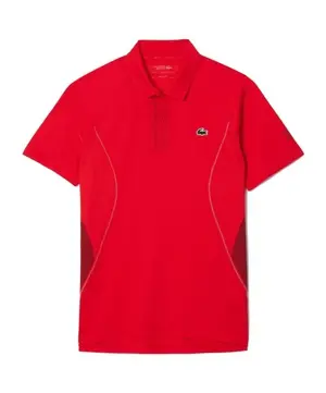 Lacoste Versatile Shortsleeve Top - Red