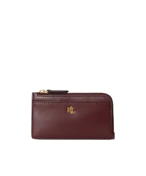 Ralph Lauren Card Case Around Purse  Red