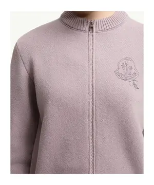 Moncler Wool And Cashmere Zip-up Cardigan