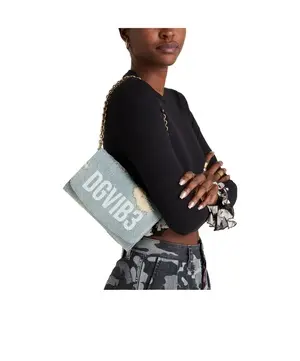 Dolce & Gabbana Denim Handbag With Chain Strap