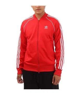 ADIDAS ORIGINALS Retro Sports Jacket - Red