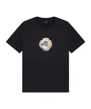 Paul Smith Crewneck Shortsleeve Tee - Black