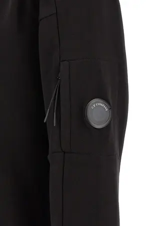 C.P. COMPANY Diagonal Raised Fleece Lens Half Zip Sweatshirt