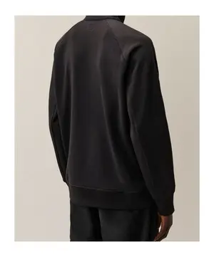 C.P. COMPANY Diagonal Raised Fleece Lens Half Zip Sweatshirt