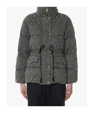 Moncler Diaphanes Hooded Short Down Jacket