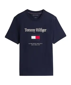Tommy Hilfiger Crewneck Shortsleeve Tee - Black