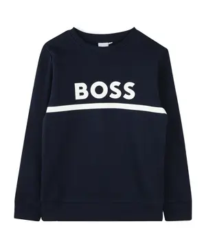 Hugo Boss Minimalist Versatile Sweatshirt - Black