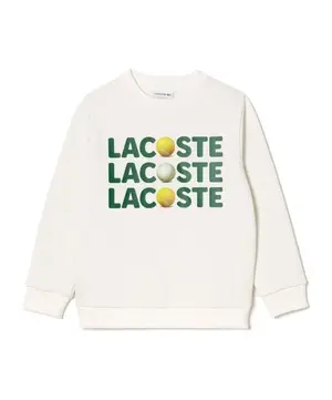 Lacoste Minimalist Versatile Sweatshirt - White