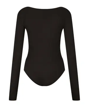 Bottega Veneta Solid Color Bodysuit