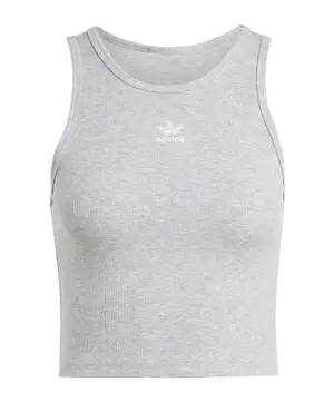 ADIDAS ORIGINALS Ribbed Cropped Tank Top