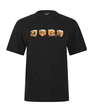 Paul Smith Crewneck Shortsleeve Tee - Black