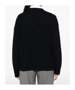 Peserico V-neck Ribbed-trim Jumper