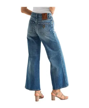 Valentino Garavani High-waisted Wide-leg Jeans