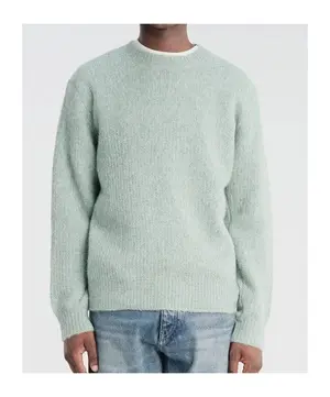 SUNFLOWER Long-sleeved Sweater With Round Neck And Ribbed Details - No