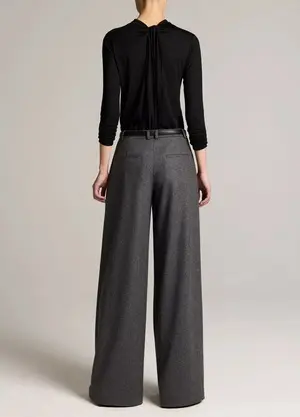 Vince Wide-leg Casual Trousers